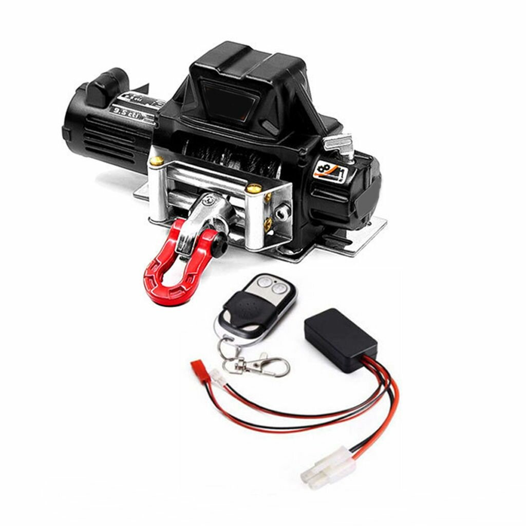 (1 комплект) Электрическая лебедка для моделирования скалолазания SCX 10 TRX 4-лебедка + контроллер