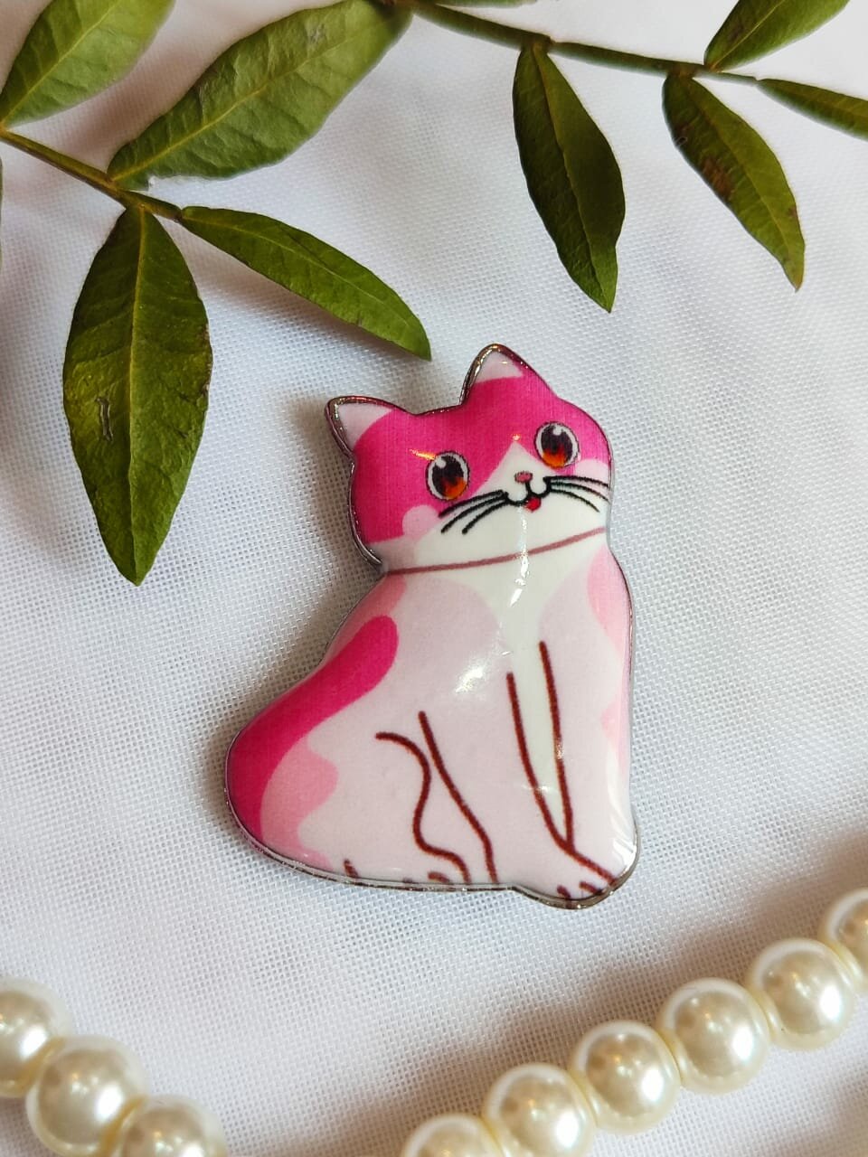 Брошь, эмаль