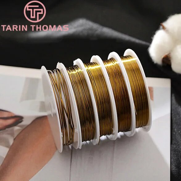 Металлическая проволока TARIN THOMAS античная бронза 0.3MM