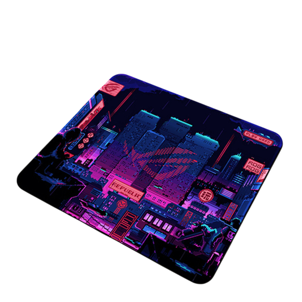 Коврик компьютерный для мыши маленький ASUS ROG 350х300х4мм ASUS-21