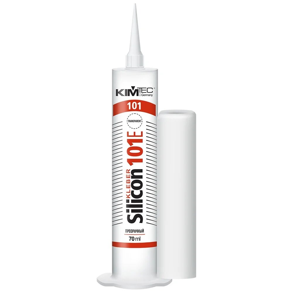 Силиконовый герметик KIM TEC бесцв. 101Е 70мл 02-01-42