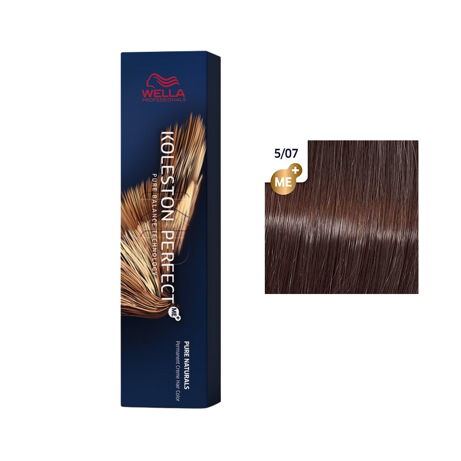Wella Koleston Perfect ME+ 5/07 - Стойкая краска кедр 60 мл
