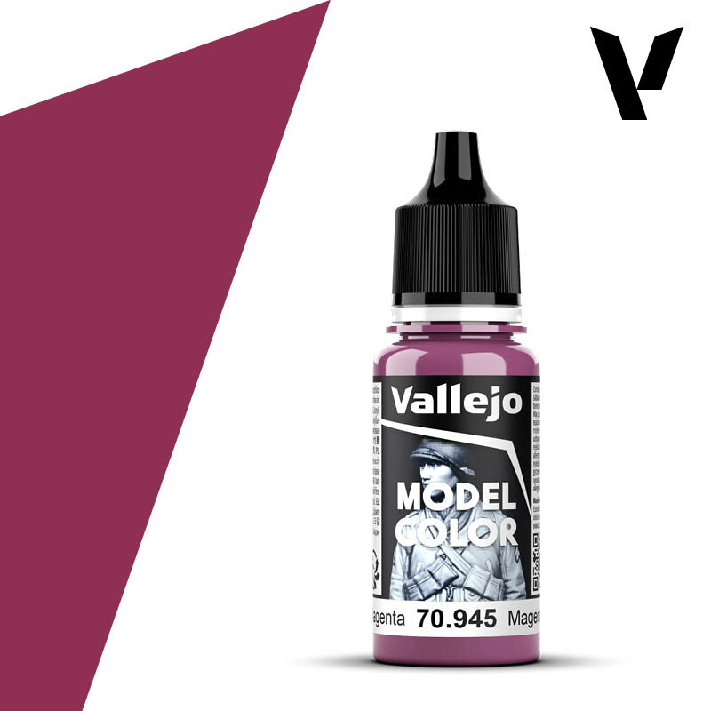 Краска 70945 Vallejo Серии Model Color Magenta (Пурпурный) 18ml