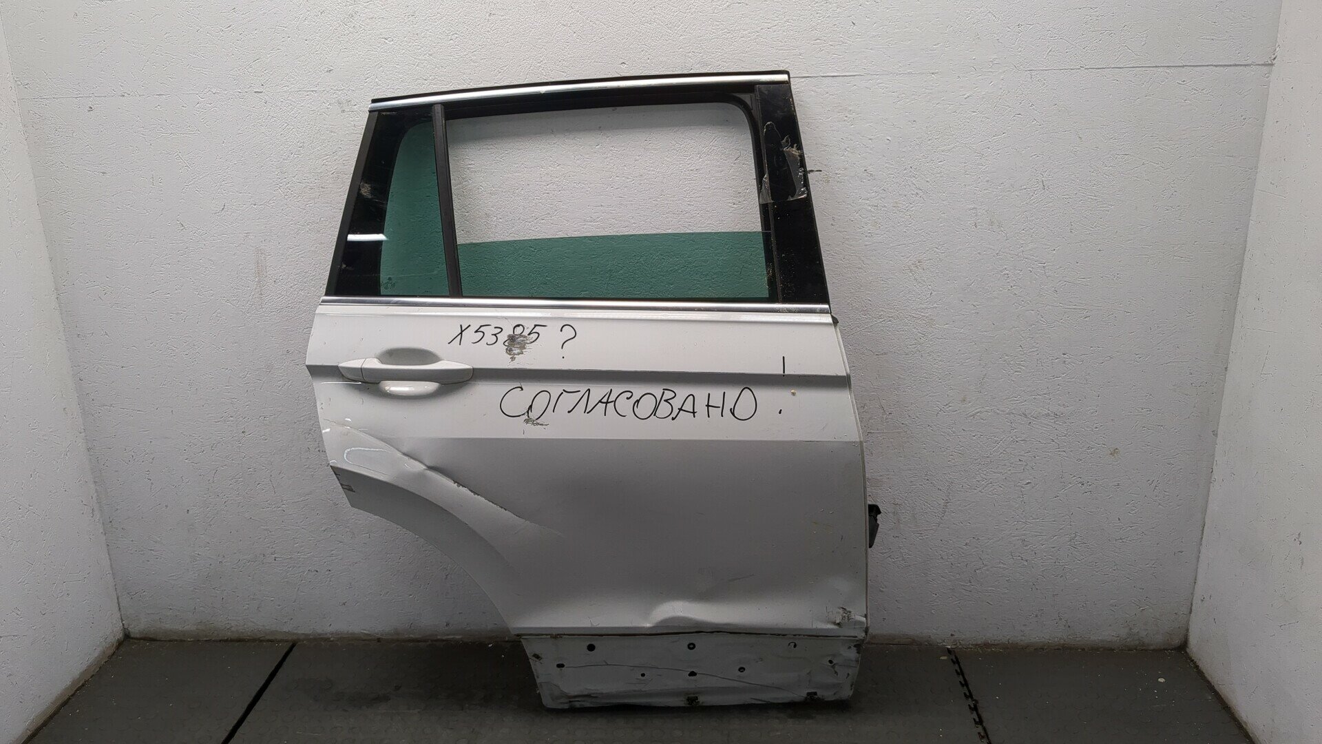 Дверь боковая (легковая) правая задняя Volkswagen Tiguan Б/У