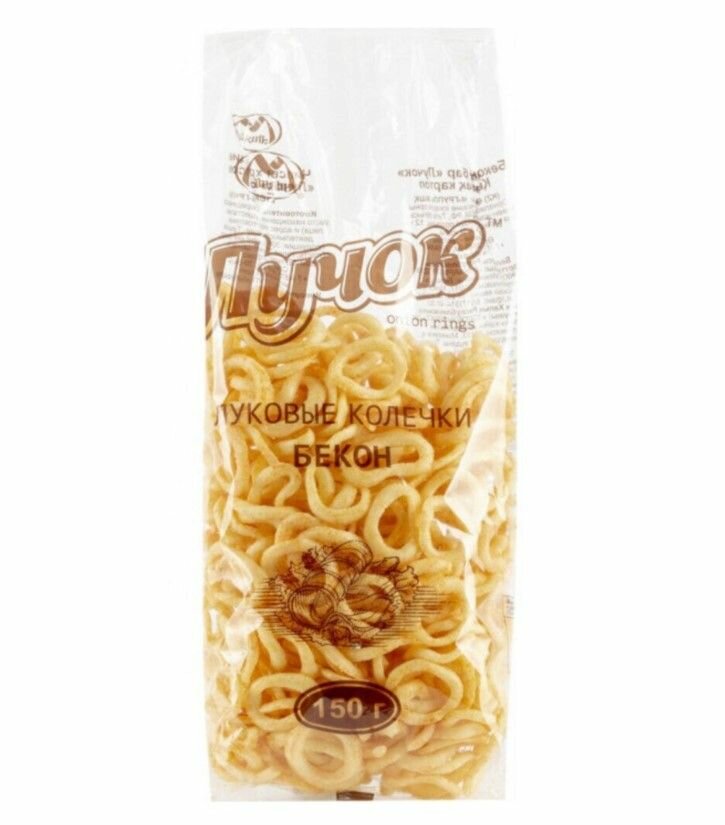 Матяш Луковые кольца Лучок, Бекон, 150г