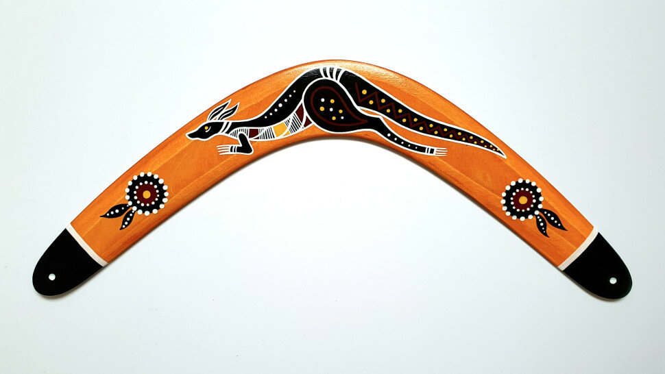 Бумеранг Кенгуру степной (Для левшей, Стандартный, 48 см)