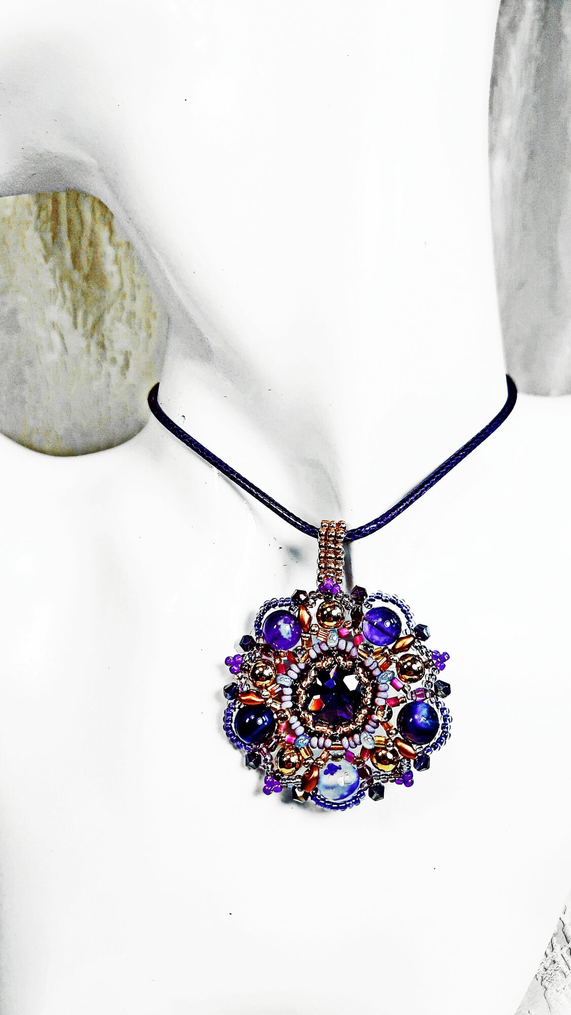 Подвеска, горный хрусталь