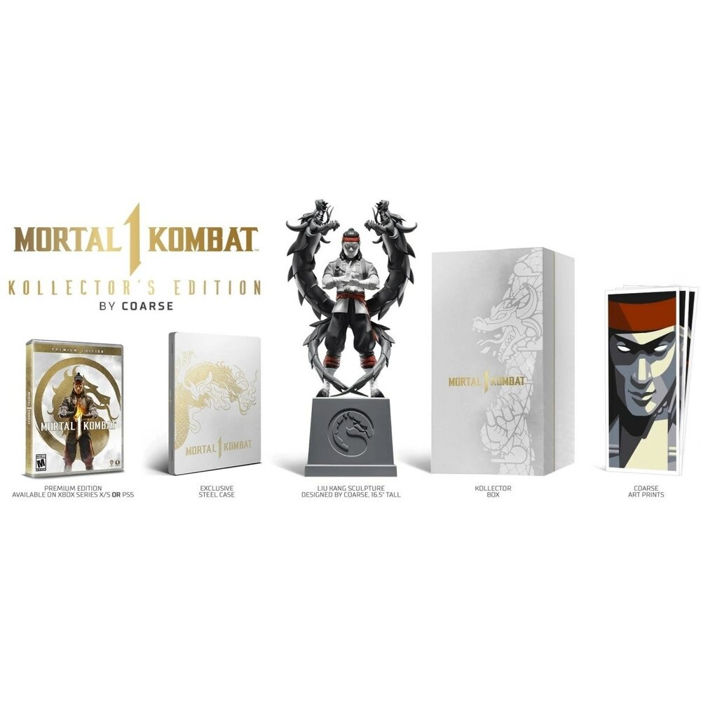 Игра Mortal Kombat 1 Kollectors Edition (Xbox Series X, русские субтитры) NetherRealm Studios Blu-ray диск 18+