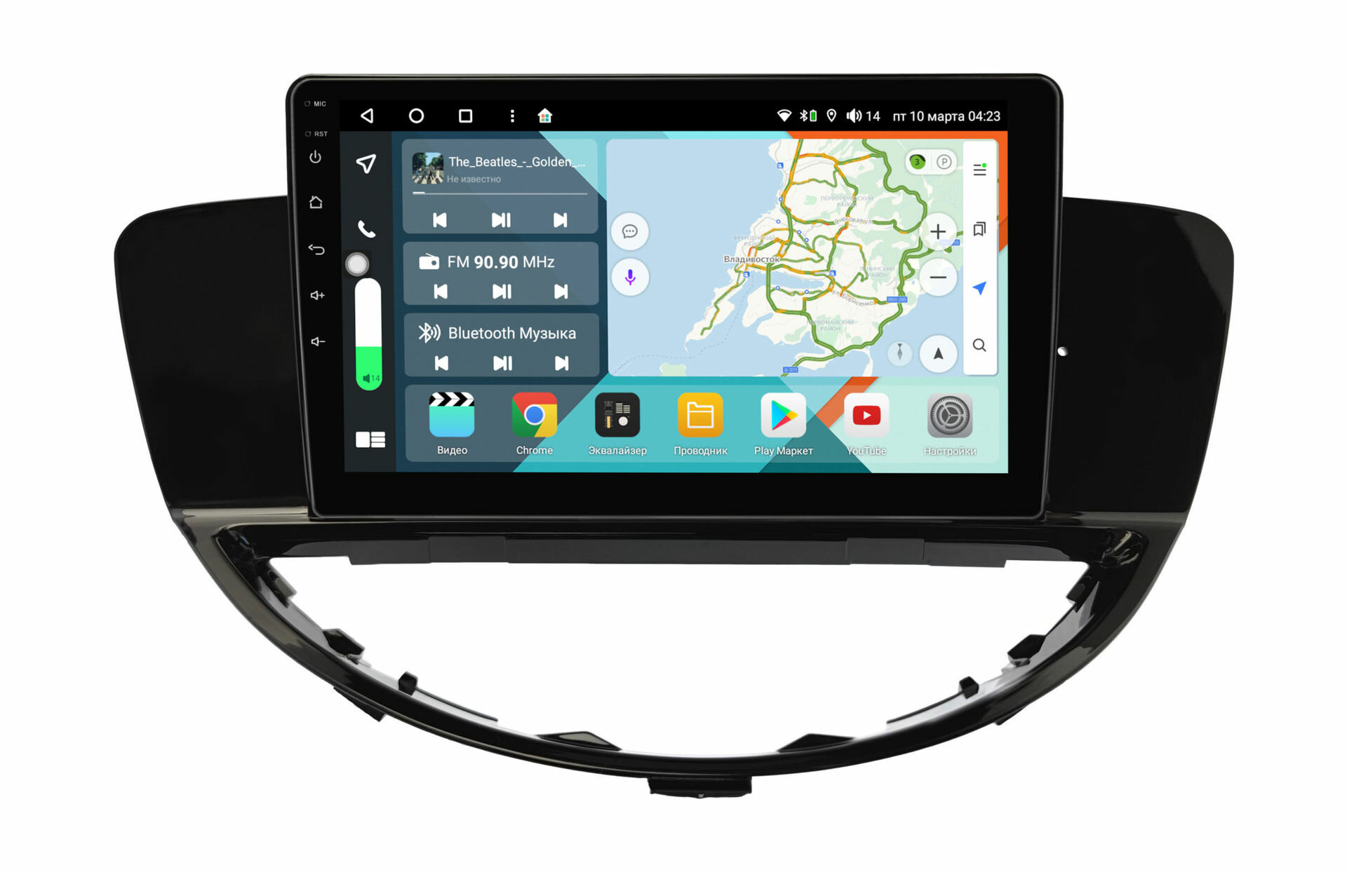 Магнитола Subaru Tribeca 2007 - 2014 9 дюймов, 4/64GB, 8 ядер, DSP, 4G, Android 10 / Wide Media