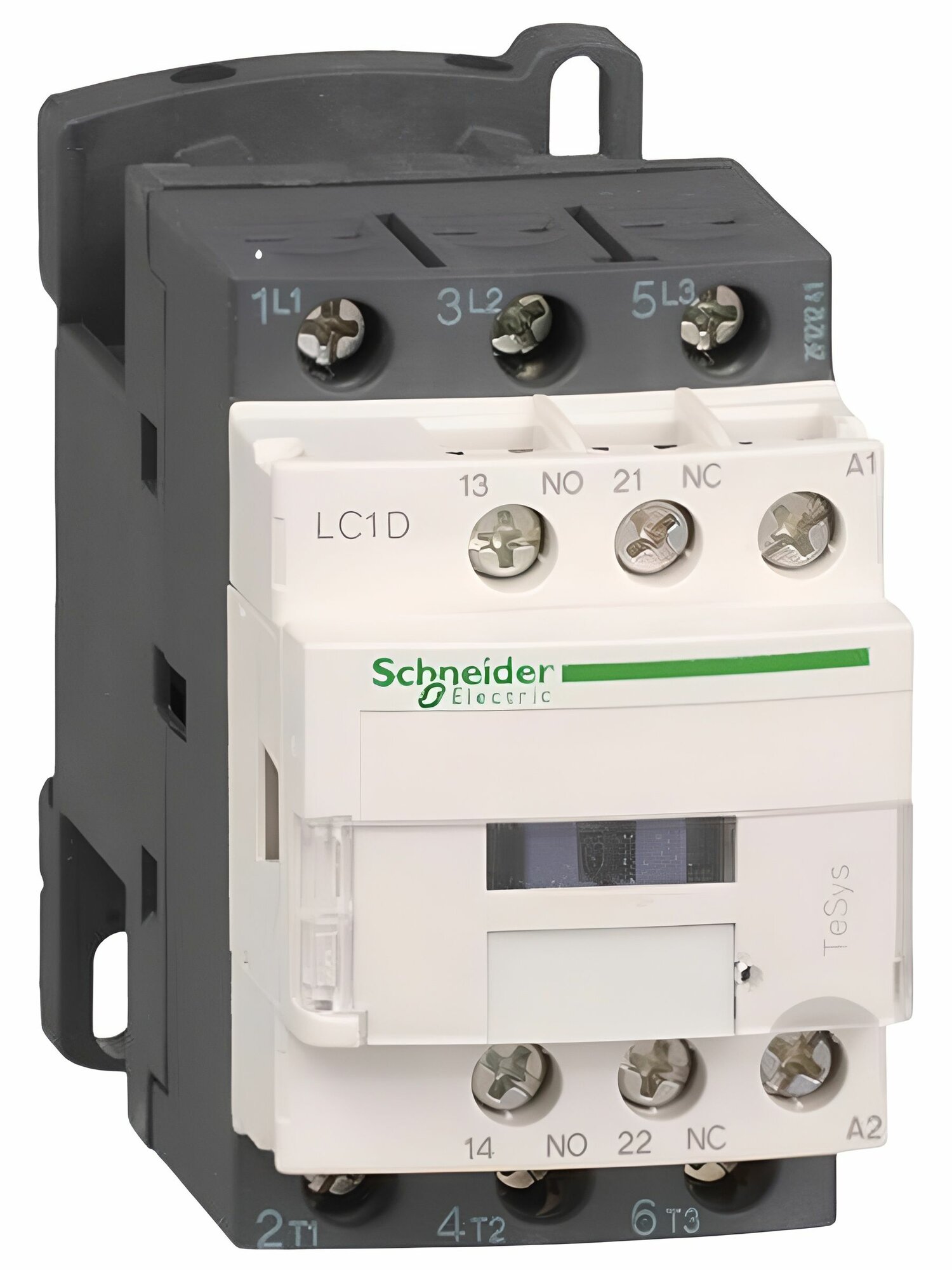 LC1D09Q7 Schneider Electric, Контактор 3п, 9А AC-3, Uкат. 380V AC, доп. контакты: 1но+1нз.