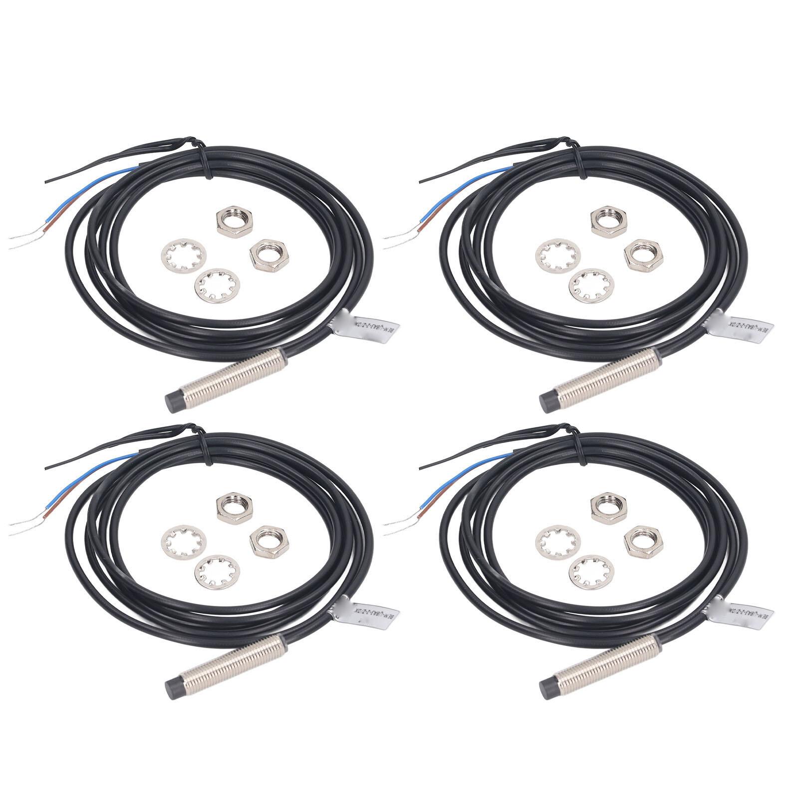 4шт индуктивных датчиков NPN 2-пров. 8мм 2мм