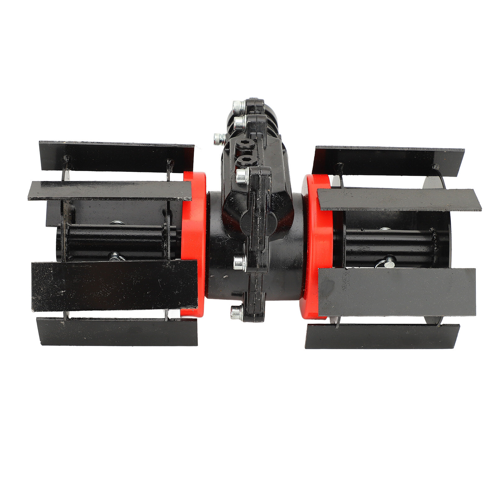 Универсальное колесо для прополки диаметром 10 см, 9 зубьев, алюминиевое, для глубокой вспашки, для газонокосилок, культиваторов и рыхлителей, диаметр 28 мм / 1,1 дюйма.