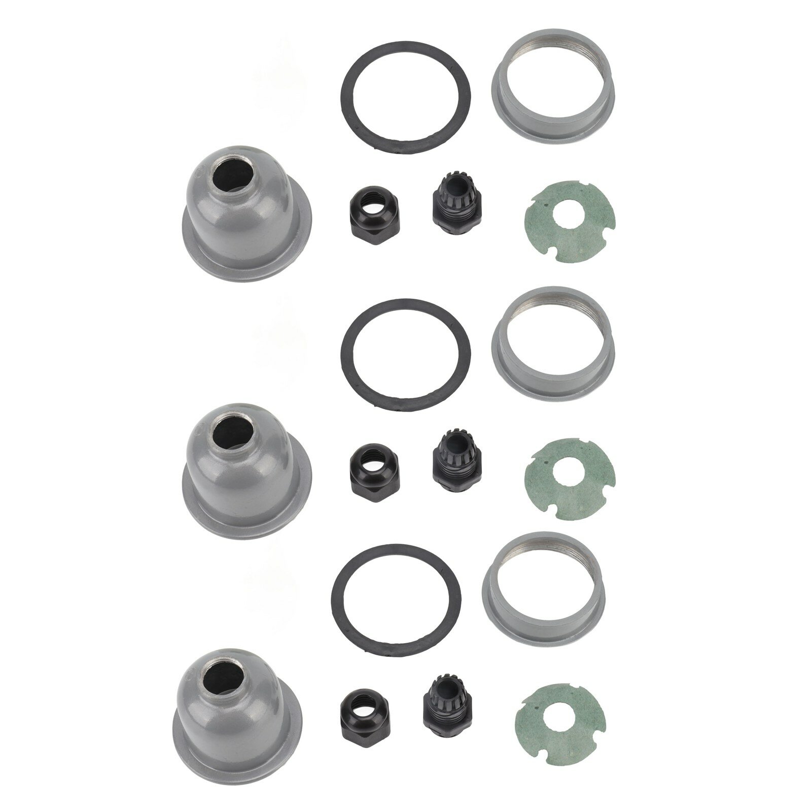 3 шт. Водонепроницаемые патроны для ламп E27 с хорошей теплоизоляцией и защитой от плавления, керамические.