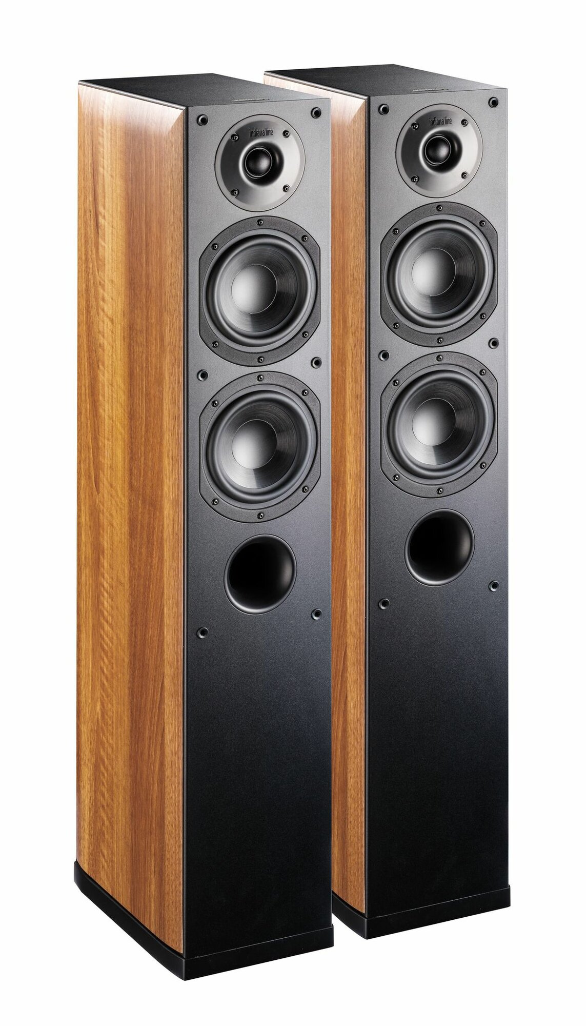 Акустическая система напольная Indiana Line Nota 550 XL walnut