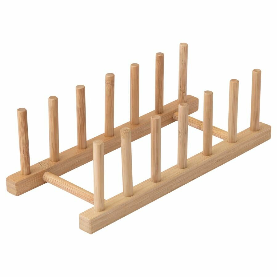 OSTBIT IKEA, сушилка для тарелок, бамбук, 1 шт, 28 см, остбит икеа