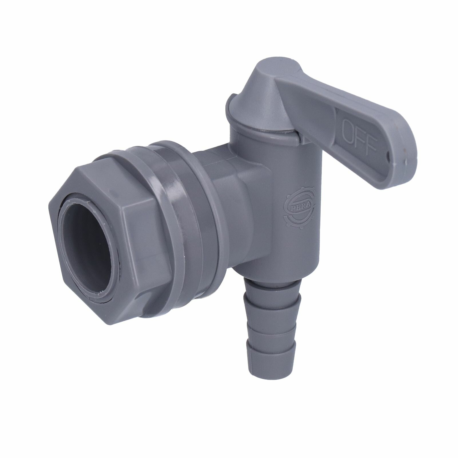 Кран для брожения пивных бочек, газированных напитков, для домашнего пивоварения, комплект с прокладками, прочный, серый