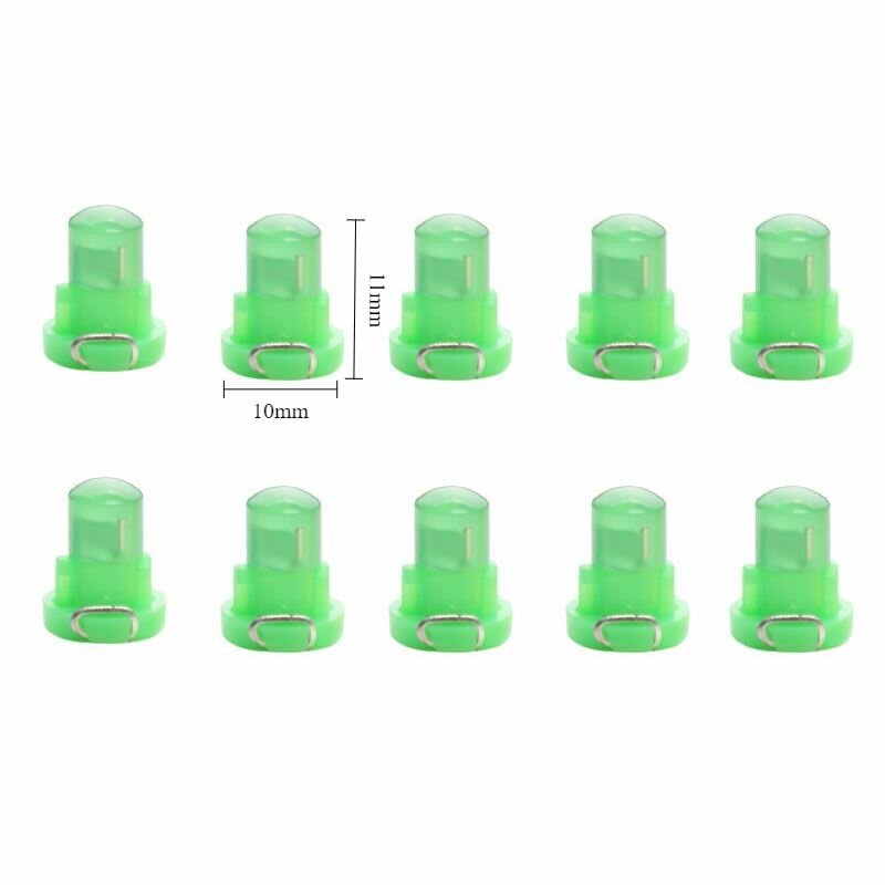 Светодиодные лампы для приборной панели Т3/Т4.2/ Т4.7, 10 шт