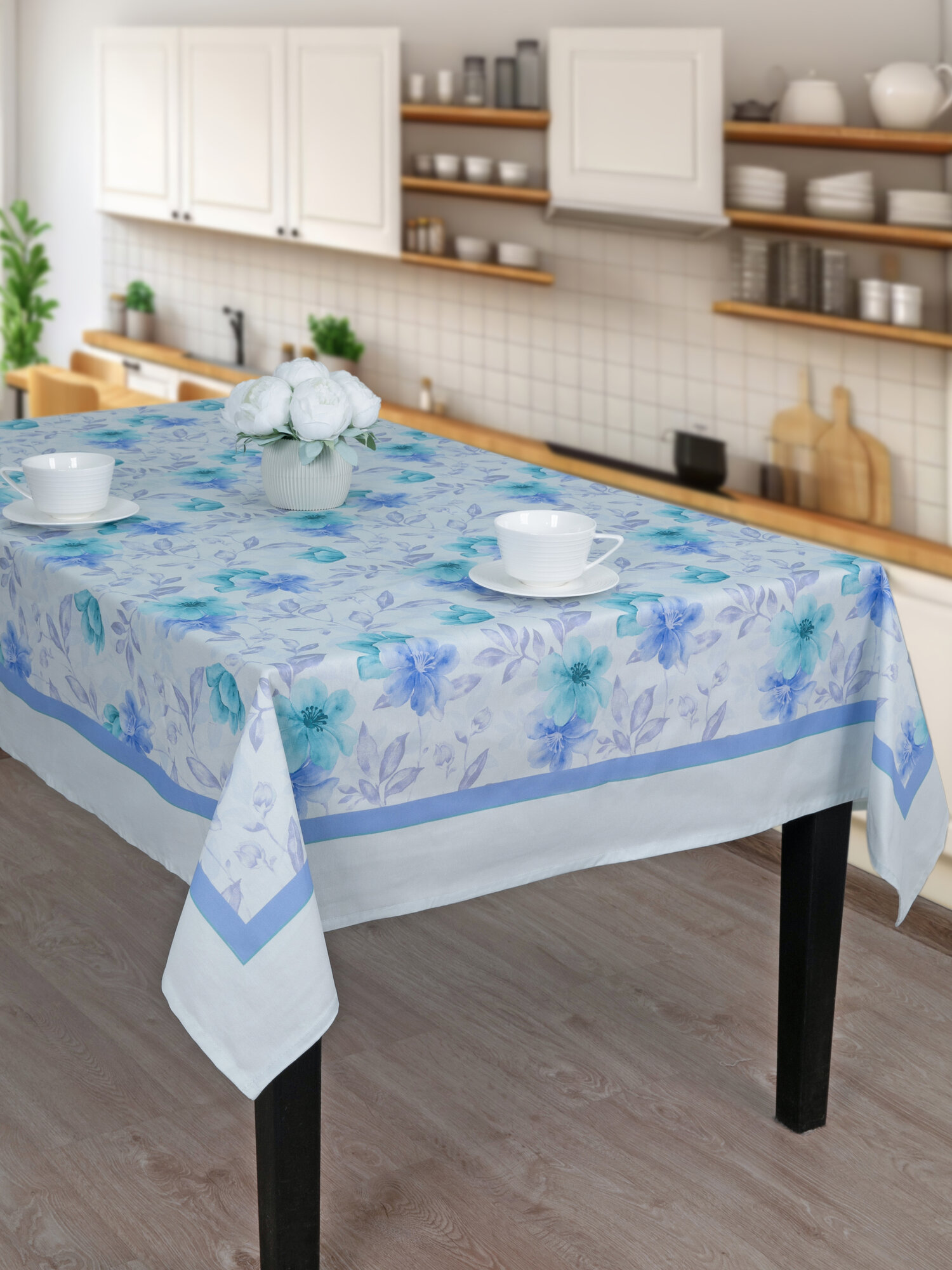 Скатерть из Италии на прямоугольный стол 140х180 см, Servalli