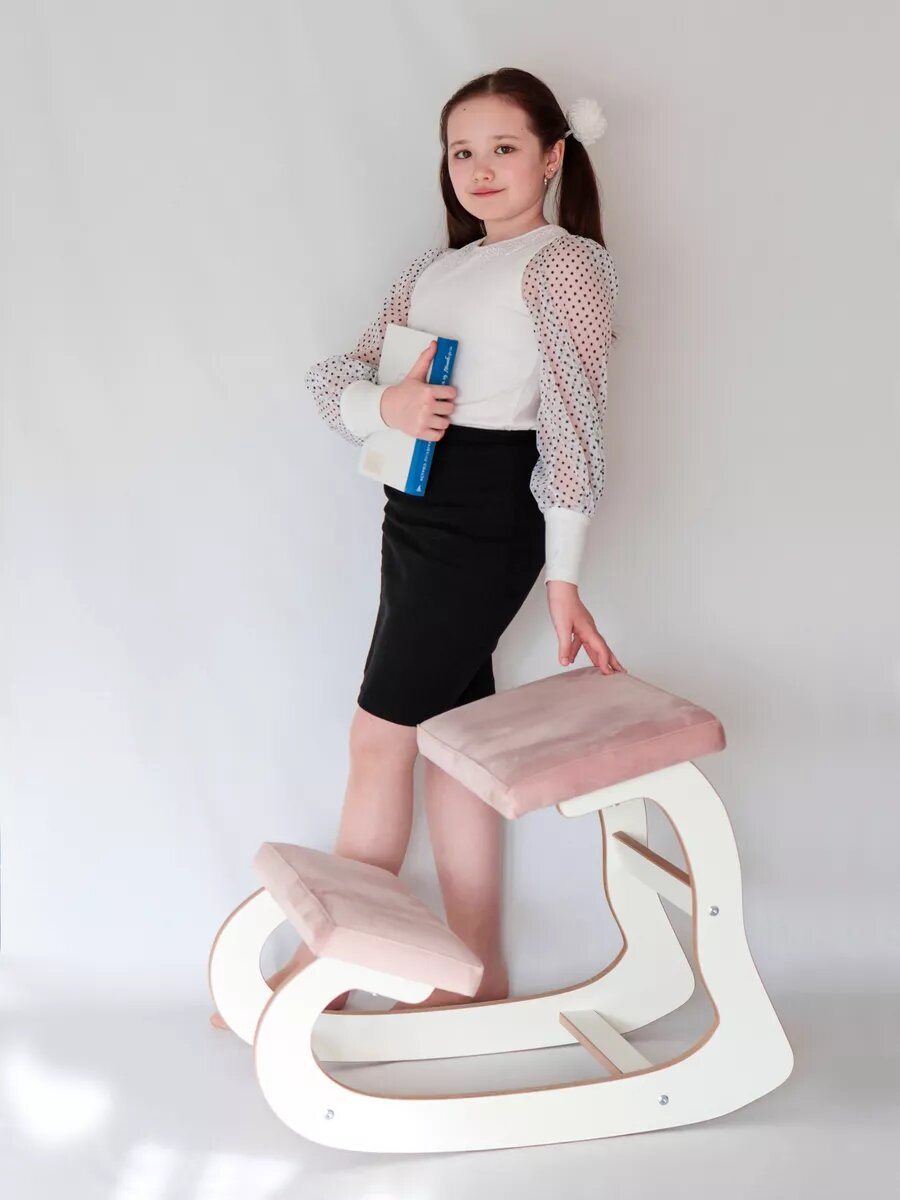 Коленный стул для школьницы, ортопедический