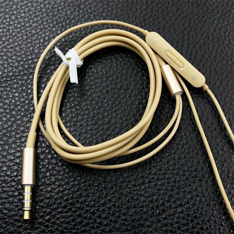 Кабель для наушников DIY 1.2m (кабель для мобильного телефона) с микрофоном и пультом дистанционного управления,
