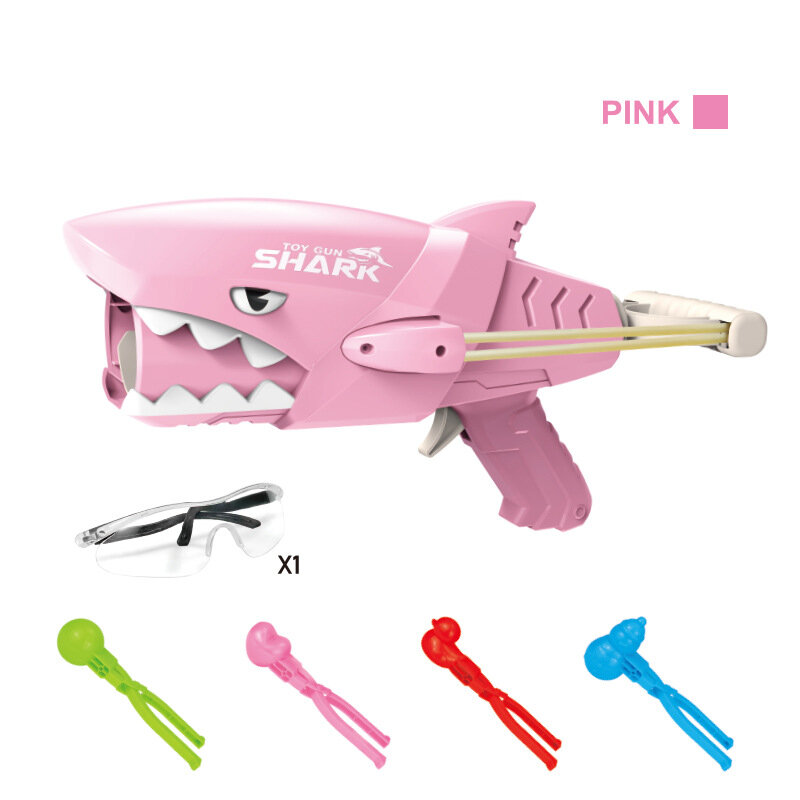 Детская снежная пушка для уличных снежных боев, пусковая установка для снежных игр, артефакт с мягкими пулями, популярный интернет-товар