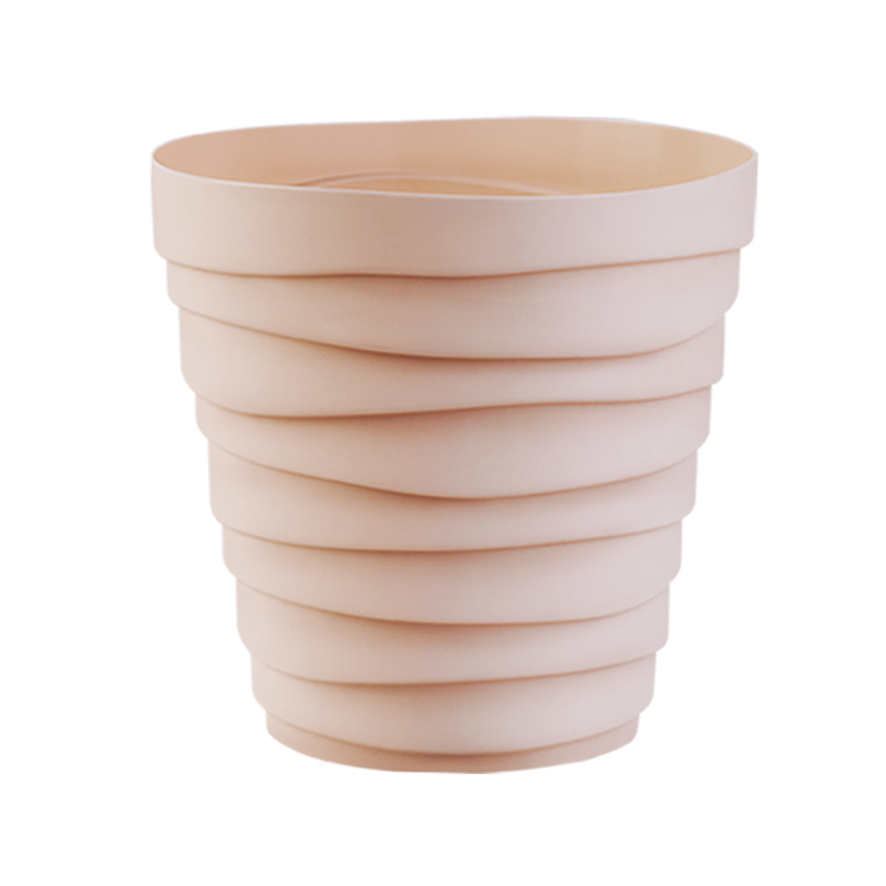 Кашпо бархан 0.9Л кремовый 115*132*132 ВМС