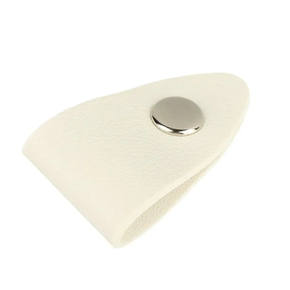 Кожаный органайзер для намотки кабеля White-