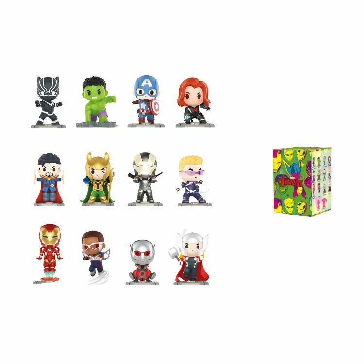 Коллекционная фигурка унисекс POP MART Disney Marvel Мстители Классическая коллекция, 1 Blind Box (Random Pick)