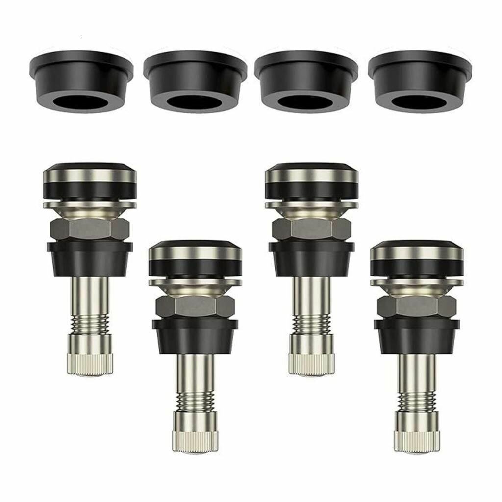 Комплект из 4 металлических золотников для шин автомобиля