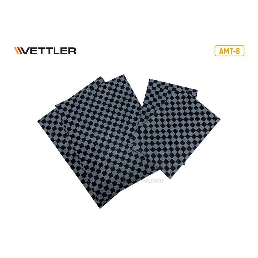 VETTLER AMT8 Коврики автомобильные влаговпитывающие 50*38см и 38*25см (компл. 2+2 шт, 180 г/м2) VETTLER