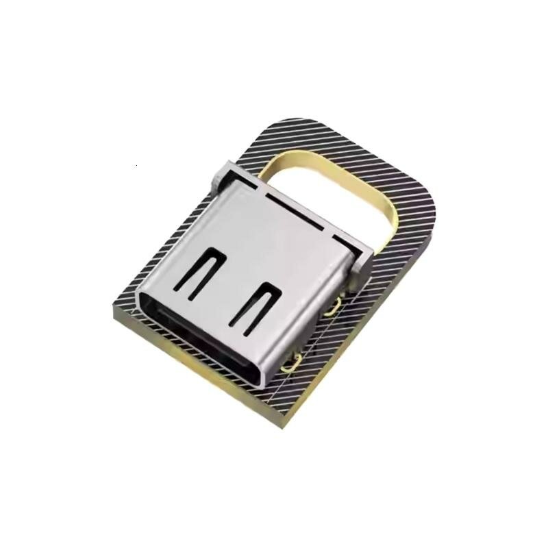 Клипса-брелок для кабелей USB, Один слой