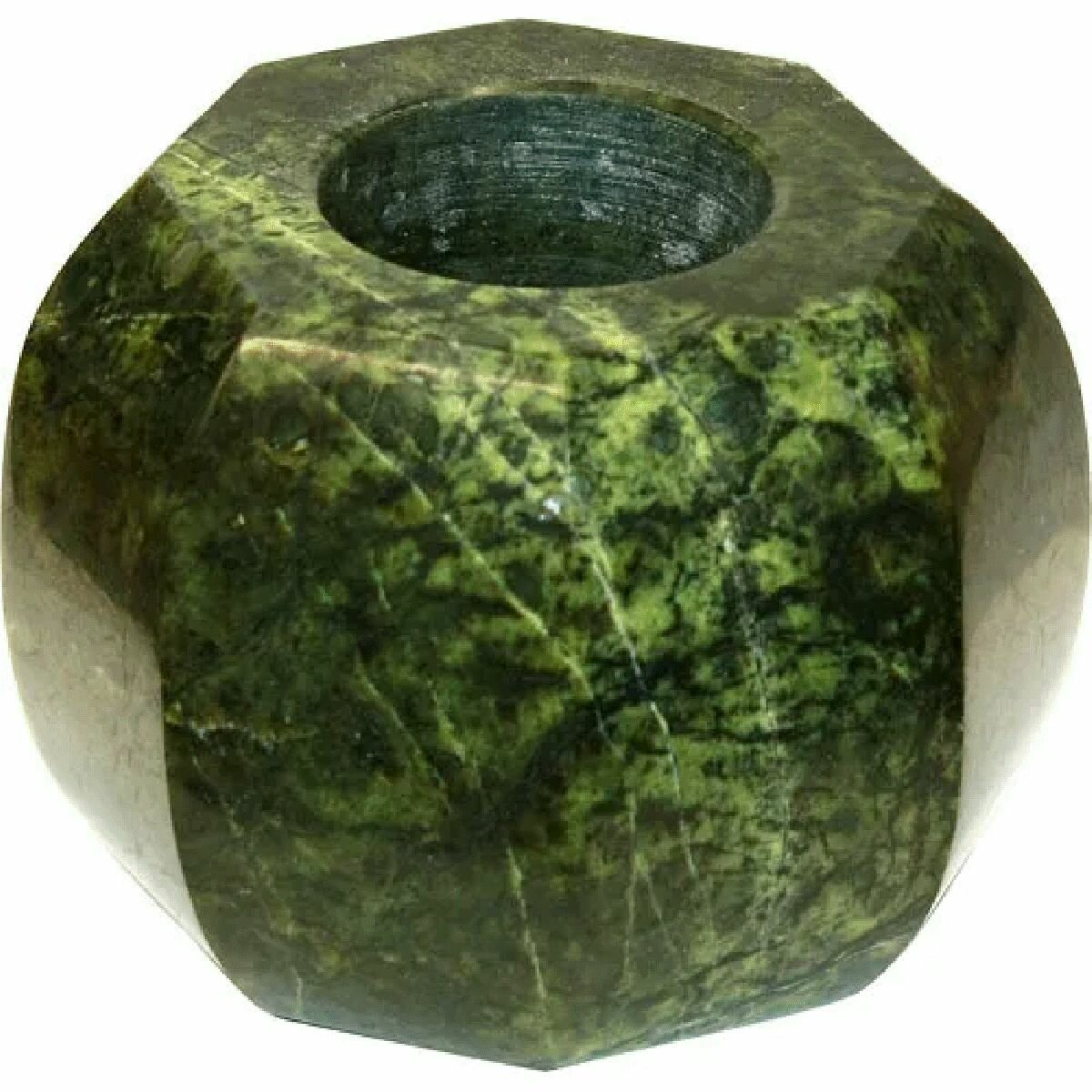 Испаритель Огненный Камень, для жидких ароматизаторов, из серпентинита, 1 отверстие, 0,75 кг