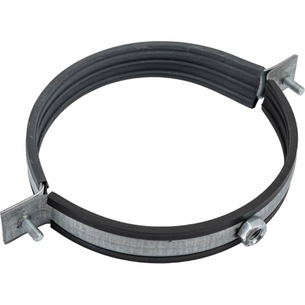 Хомут с уплотнителем для воздуховодов STARFIX D125 мм SM-45733-1, для крепления систем воздуховодов к потолку и стенам