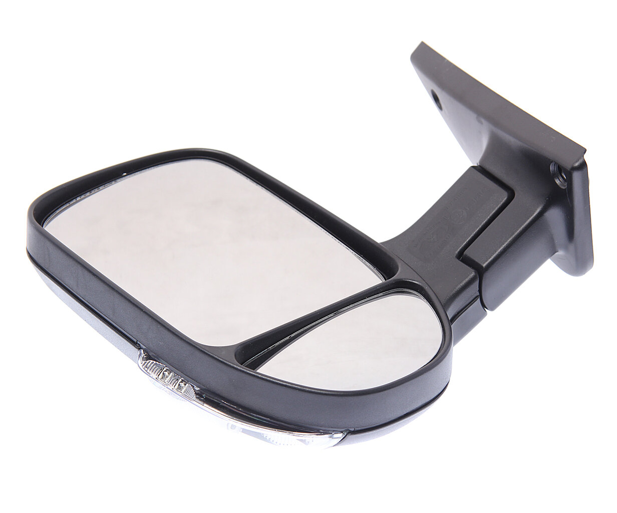 Зеркало боковое ГАЗ-3302 Бизнес левое с подогревом 12V 260x150 БОР