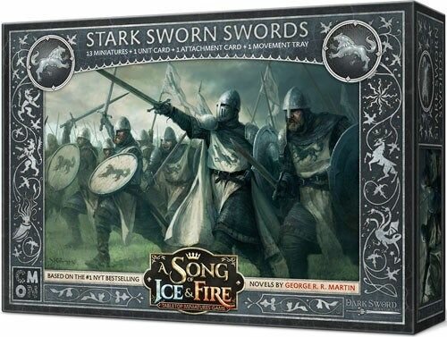 Настольная игра CMON, стратегическая, Stark Sworn Swords EN A Song of Ice & Fire