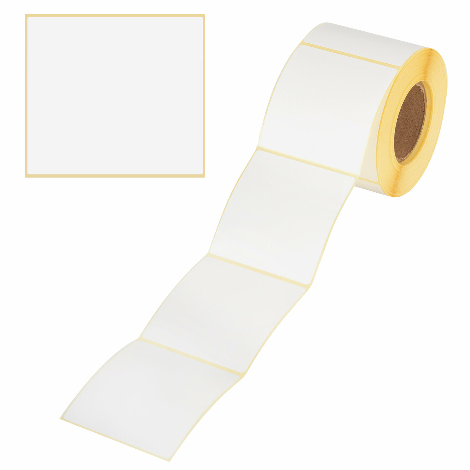 Термоэтикетки ТОП, 58х60 мм, 500 этикеток в ролике, 126105 (упаковка 8 шт.)