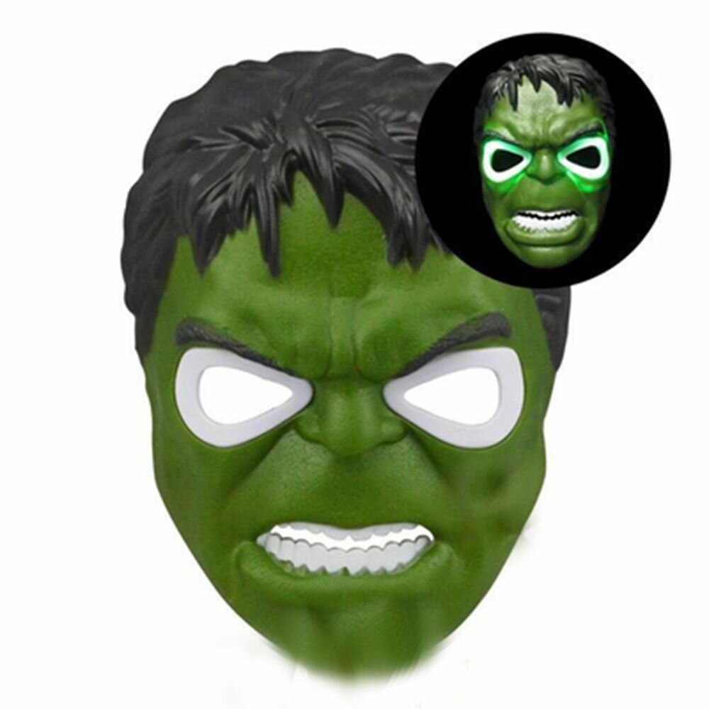 Халк Маска Светящаяся Hulk