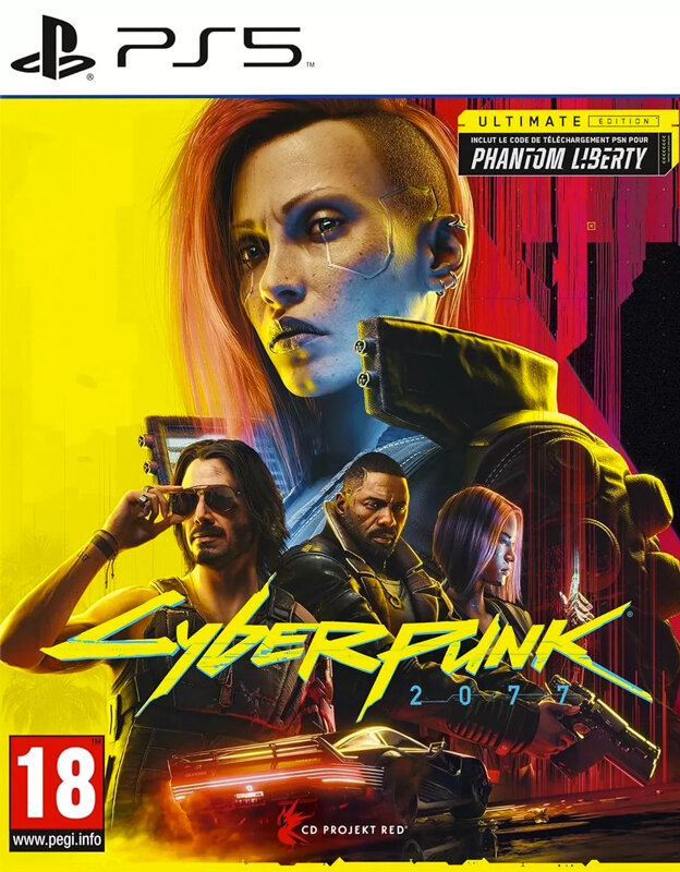 Игра Cyberpunk 2077 Ultimate Edition для PlayStation 5 (PS5), русская версия