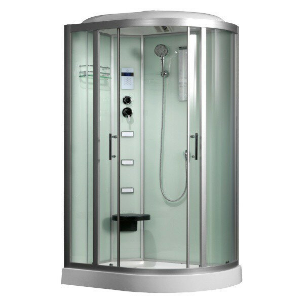 Душевая кабина Frank F-610 R 120x80 см с турецкой баней, 2021538