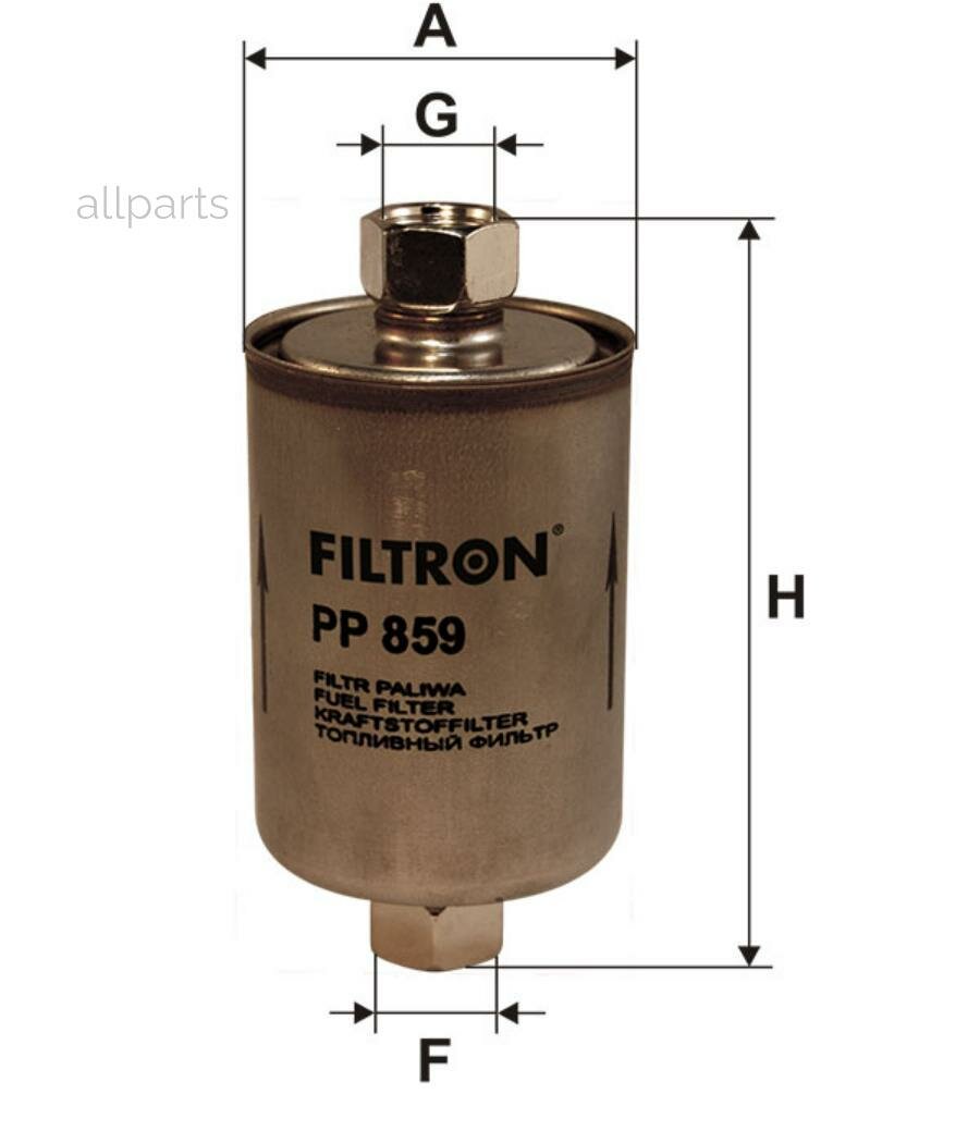 FILTRON PP 859 Фильтр топливный