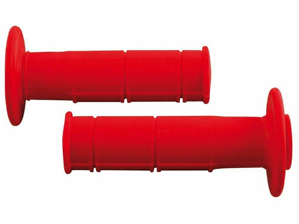 Ручки на руль Soft Grips 115мм красные для мотоцикла