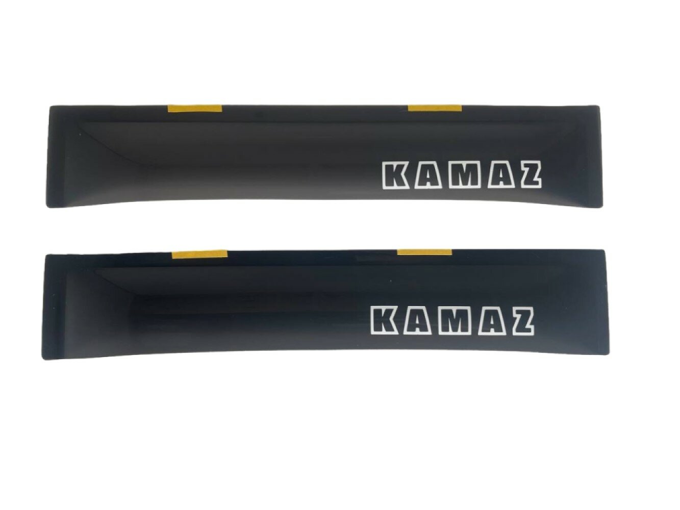 Дефлектор двери (ветровик) с logo на КАМАЗ (вставные)