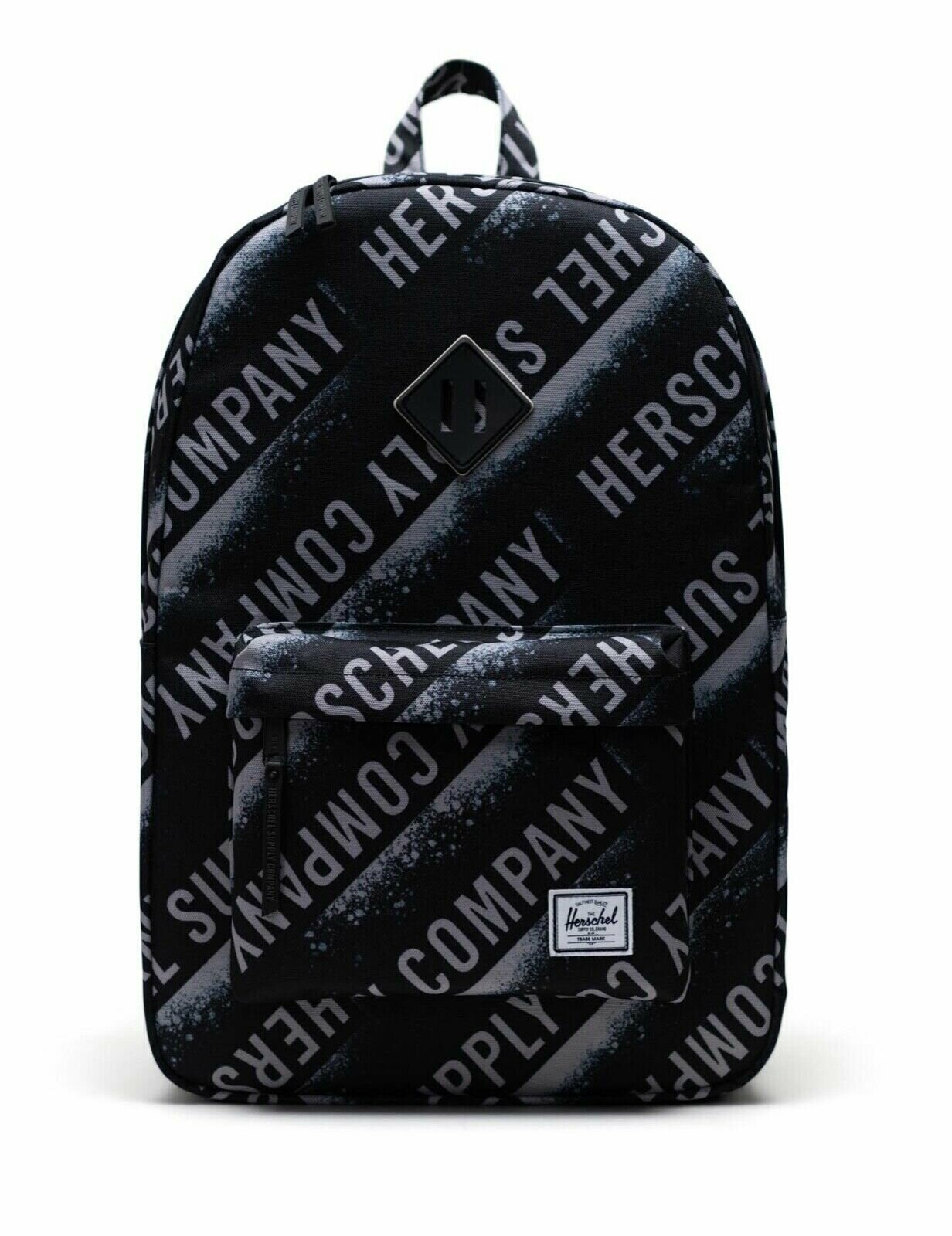 Рюкзак Herschel Heritage 10007 (Stencil Roll Call Black 22 L)