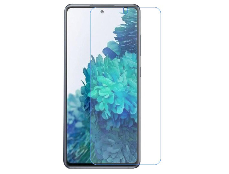 Защитная пленка MyPads (только на плоскую поверхность экрана, не закругленная) для телефона Samsung Galaxy S20FE (Fun Edition) SM-G780F 2020/ Galaxy S20 Lite глянцевая