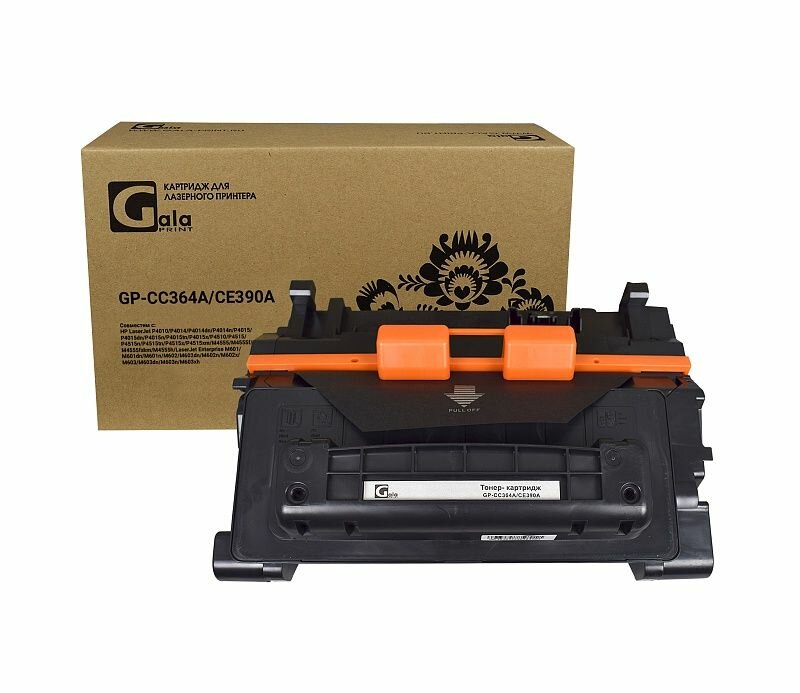 ABC Картридж GalaPrint 64A/90A GP-CC364A/CE390A (черный) совместимый для HP LJ