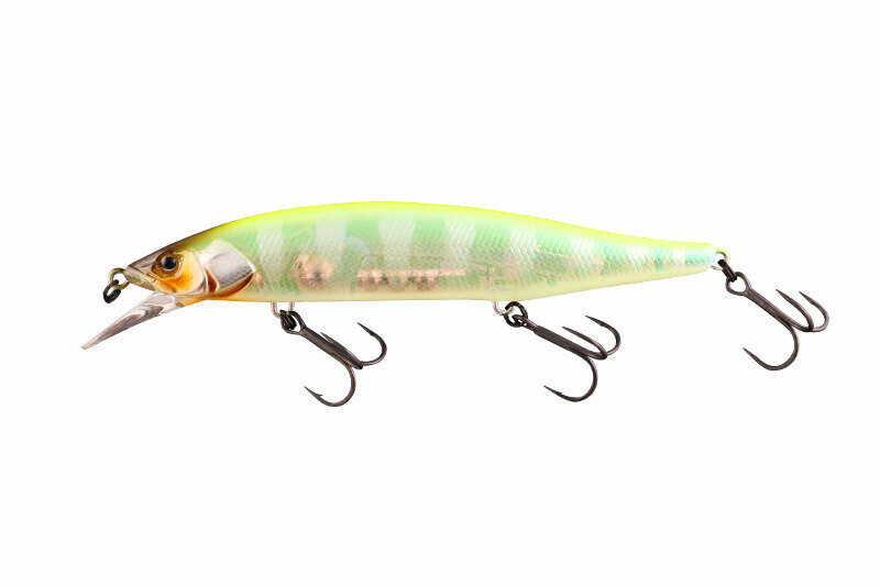 Воблер JACKALL RV-MINNOW 110SP цвет POL CHART BACK BLUEGILL