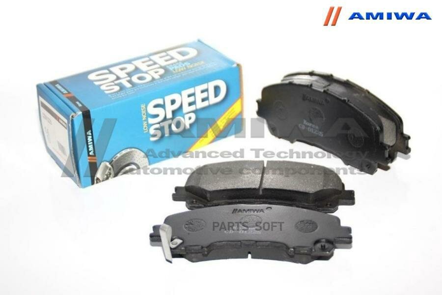 CD01225 AMIWA колодки тормозные дисковые передние "SPEED STOP"