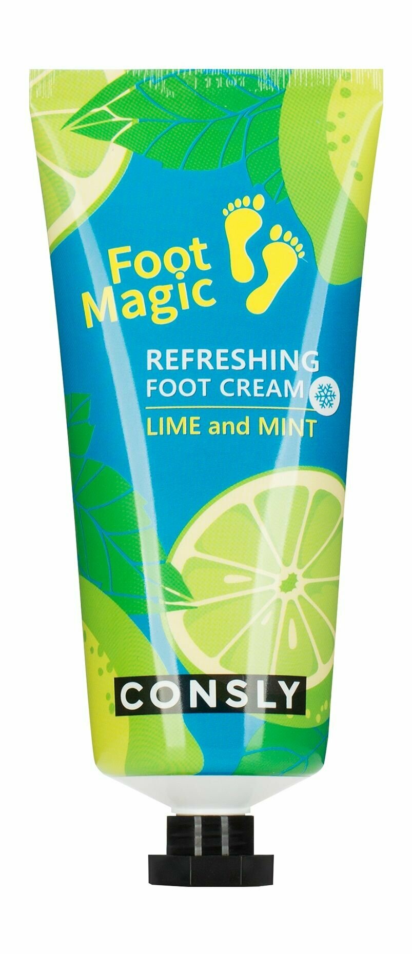 CONSLY Крем для ног освежающий, 100 мл