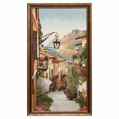 Гобеленовая картина "Цветочная улица-2" 36х63