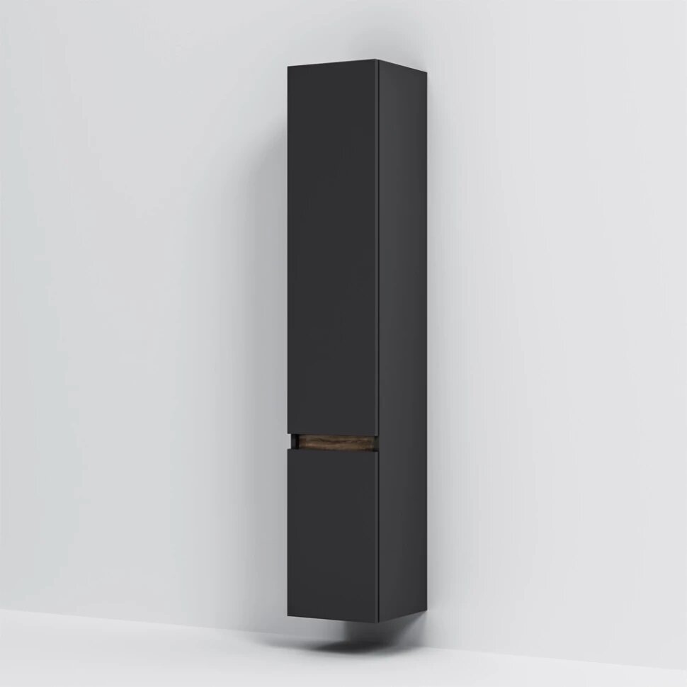 Пенал Am.Pm X-Joy M85ACHR0306BM подвесной R, черный матовый